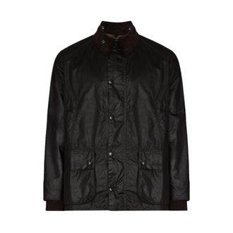 Barbour Bedale Wachsjacke - - Jackets - Herren - Schwarzk - L