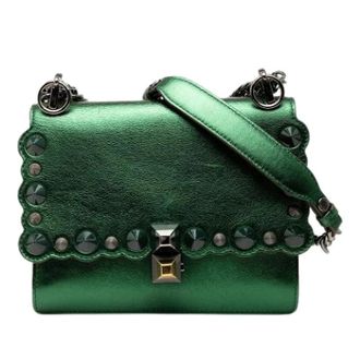 Fendi Pre-owned Kan I Umh&auml;ngetasche - - Pre-owned - Damen - Gr&uuml;n - ONE SIZE