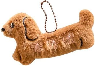 Generico Porte-cl&eacute;s en peluche, porte-cl&eacute;s en peluche, pendentif de porte-cl&eacute; - D&eacute;coration de sac &agrave; dos de cl&eacute;s de chiot de dessin anim&eacute; pour, Consulte la desc