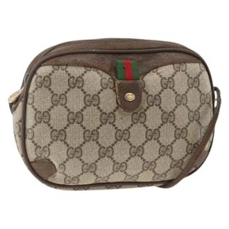 Gucci Sac &agrave; bandouli&egrave;re vintage Pre-owned - Femme - Pre-owned - Beige - Taille: ONE Size