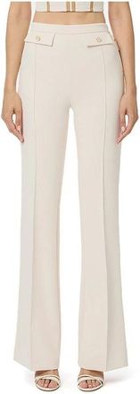 Elisabetta Franchi Damen, Hosen, Beige, LGr&ouml;&szlig;e