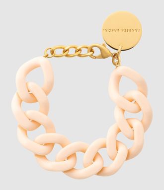 Vanessa Baroni Bracelet Flat Chain Latte