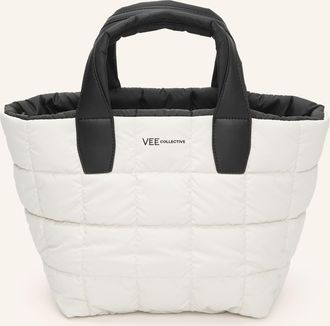 VeeCollective Shopper Porter Tote Small Mit Pouch weiss