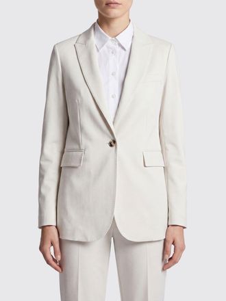 Circolo 1901 Blazer court en coton &agrave; boutonnage simple et revers