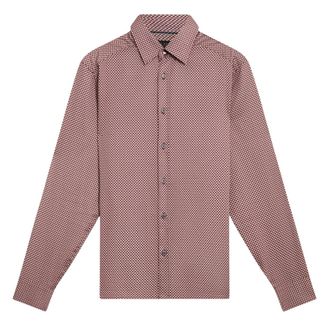 Ted Baker Jozef Mini Geo Print Helllila Hemd