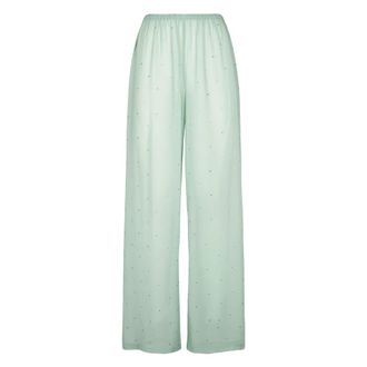 MC2 Saint Barth Amalia Wide Pants - - Trousers - Damen - Gr&uuml;n - M