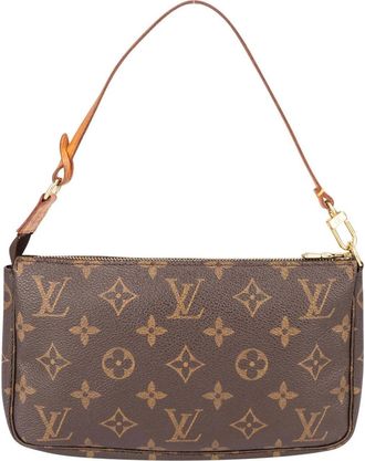 Louis Vuitton Crossbody Bags - Louis Vuitton Canvas Monogram Pochette Accessoire - Gr. unisize - in Bunt - für Damen