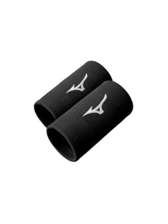 Mizuno Unisex-Armband lang 1 Paar, schwarz/weiß, Einheitsgröße