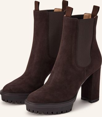 Gianvito Rossi Chelsea-Boots Barry braun
