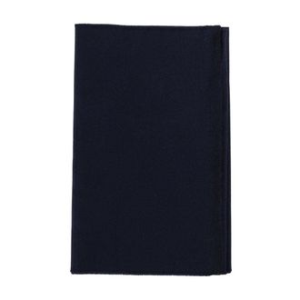 Fay Gestrickter Schal mit Fransen - - Accessories - Herren - Blau - ONE SIZE