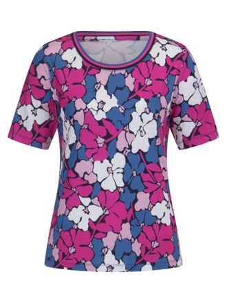 Peter Hahn Rundhals-Shirt Peter Hahn blau