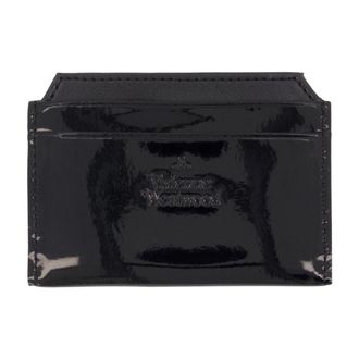 Vivienne Westwood Womens Card Holder - Vivienne Westwood Synthetic Black Accessories Card-Holder