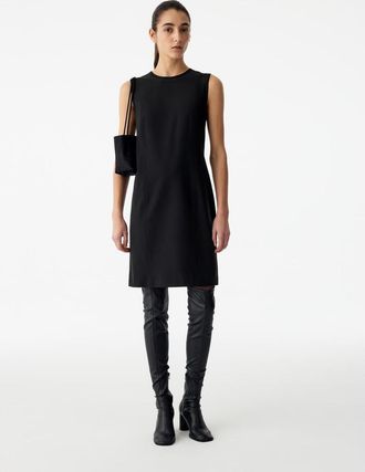 Arket Shiftkleid Aus Wollmischung -Schwarz