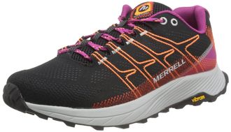 Merrell MOABFLIGHT-Black/Fuchsia Scarpe,Unisex,40.5,Black/Fuchsia