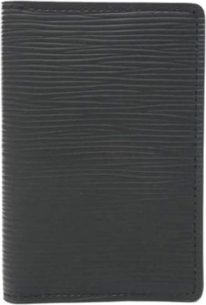 Louis Vuitton unisex, Pre-owned, Noir, Taille: ONE Size Porte-cartes Pre-owned
