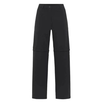 Jack Wolfskin Femme, Sport, Noir, Taille: 44 FR Pico Trail Zip Off Pants