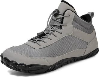 Pangolin Chaussures dHiver Unisexe Chaudes Doubl&eacute;es - Bottines Outdoor Mi-Montantes D&eacute;perlantes - Semelle Antid&eacute;rapante Tout Terrain - Chaussures de Marche pou