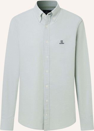 Hackett Freizeithemd Heritage Ess Solid Ox gruen