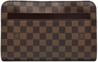 Louis Vuitton Clutches - Damier Ebene Saint Louis Pochette - Gr. unisize - in Braun - f&uuml;r Damen