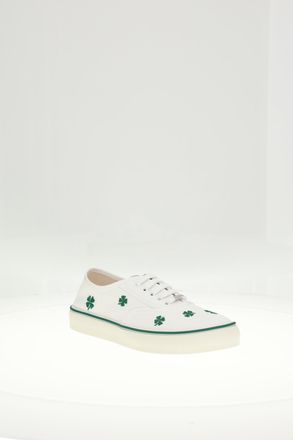 Dior Womens Sneakers Cotton White-Grey Upper: Trainers White/grey