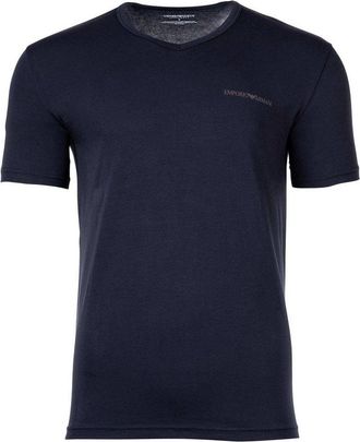 Emporio Armani T-Shirt Herren T-Shirt 2er Pack Baumwolle CORE LOGOBAND (Packung, 2er Pack)