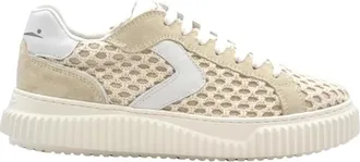 Voile Blanche Femme, Chaussures, Beige, Taille: 37 EU Lipari Baskets