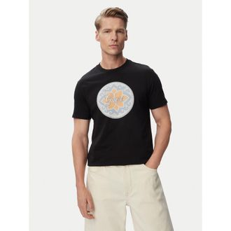 Guess T-Shirt M6GI48 K3583 Schwarz Regular Fit