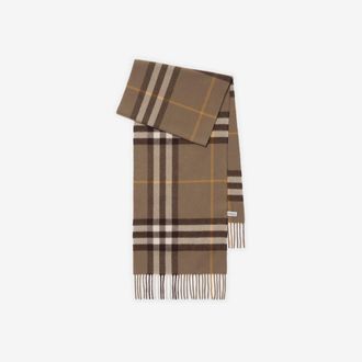 Burberry Écharpe en cachemire Check