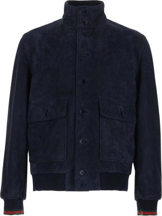 Gucci Suede Bomber Jacket