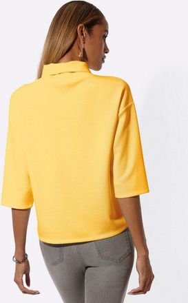 Cr&eacute;ation L Sweater Modal-Mix-Sweatshirt 3/4-Arm