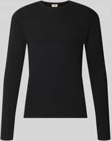 Drykorn Slim Fit Longsleeve aus reiner Baumwolle Modell Enil