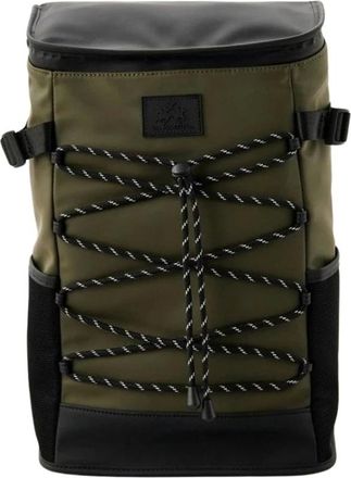 La Martina Homme, Sacs, Vert, Taille: ONE Size Sac &agrave; dos bicolore en poly&eacute;thyl&egrave;ne