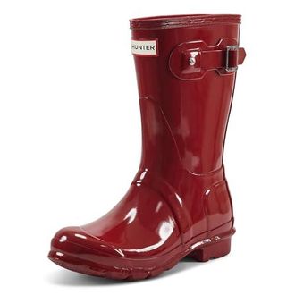 Hunter Wmn Org Short Gloss, Bottes et Bottines de Pluie Femme, Rouge (Beige), 41 EU