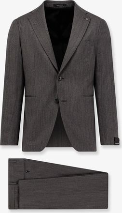 Tagliatore Single-breasted virgin wool suit - TAGLIATORE - gender_Man