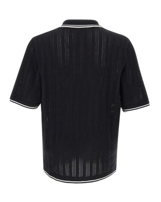 Carhartt Work in Progress Mens Polo Ramsey Black Wax Cotton Shirts T-shirts And Polos