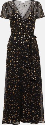 Red Valentino Bedrucktes Maxikleid