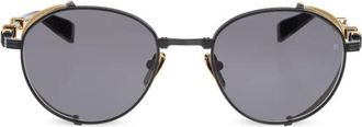 Balmain Brigade I Sonnenbrille - - Accessories - unisex - Schwarzk - ONE SIZE