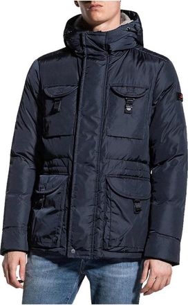 Peuterey Homme, Vestes, Bleu, Taille: 2XL Aiptek Fur Jacket