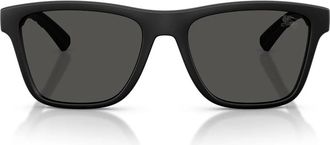 Burberry unisex, Accessoires, Bleu, Taille: 55 MM Square Lunettes de soleil