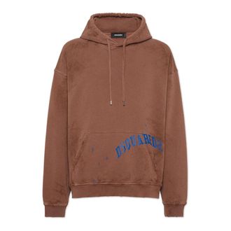 Dsquared2 Hoodie - - Sweatshirts & Hoodies - Herren - Braun - L