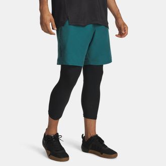 Under Armour Tech Woven Wordmark Shorts f&uuml;r Herren (21 cm) Marine OD Gr&uuml;n / Schwarz XXL
