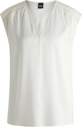 BOSS Bluse Binadi BOSS weiss