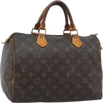 Louis Vuitton Sac Speedy 30 Pr&eacute;-poss&eacute;d&eacute; - Femme - Pre-owned - Brun - Taille: ONE Size