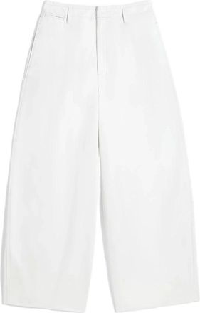 Christophe Lemaire Femme, Pantalons, Blanc, Taille: 36 FR Wide Pantalons