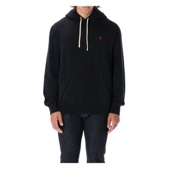 Polo Ralph Lauren Homme, Sweatshirts et sweats &agrave; capuche, Noir, Taille: XL Sweat &agrave; capuche classique en m&eacute;lange de coton