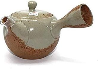 Tea Soul Japanische Tokoname Teekanne Keramik glasiert Grau 330 ml