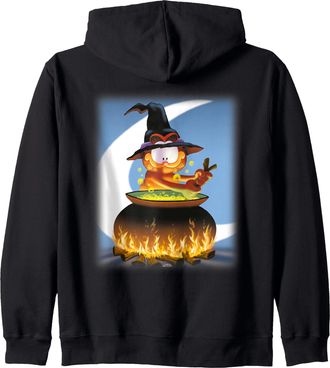 Garfield Halloween Hexenkessel Kapuzenjacke