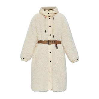 Moncler Femme, Manteaux, Beige, Taille: 38 FR Manteau Apres-Ski