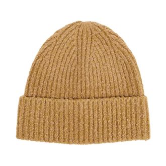 Acne Studios Homme, Accessoires, Beige, Taille: ONE Size Korval Wool Blend Beanie