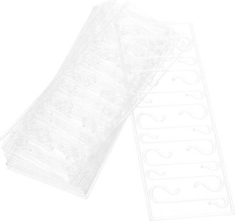 BESPORTBLE 100st&uuml;cke Kunststoff-h&auml;ngehaken f&uuml;r Christbaumkugeln Aufh&auml;ngehaken f&uuml;r Weihnachtsbaum und Partydekoration Partyhaken zum Aufh&auml;ngen von Weihnachtsschmu